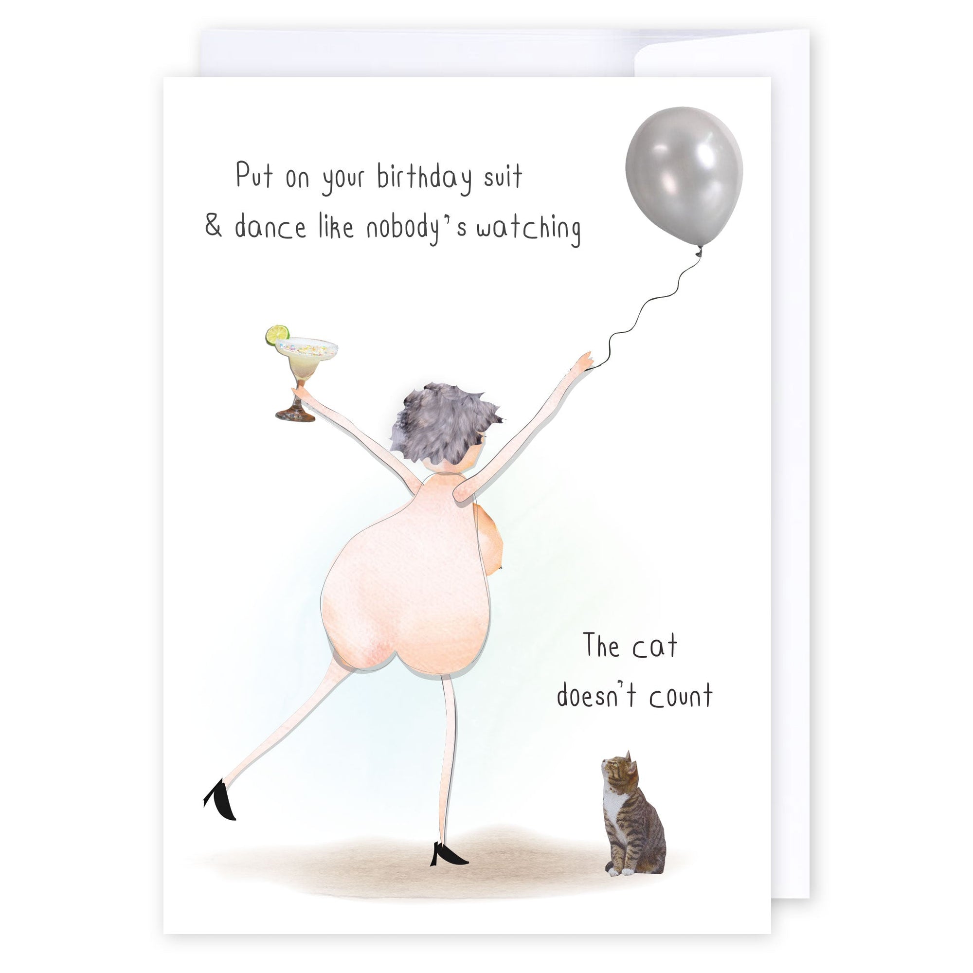 Dance like nobody's watching | Birthday Card | Hand Made in NZ by ...