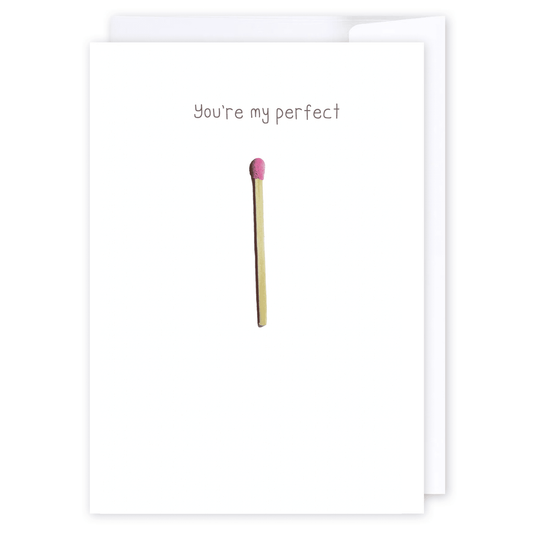You're my perfect match | NZ Made Valentine's Day Card by iCandy ...